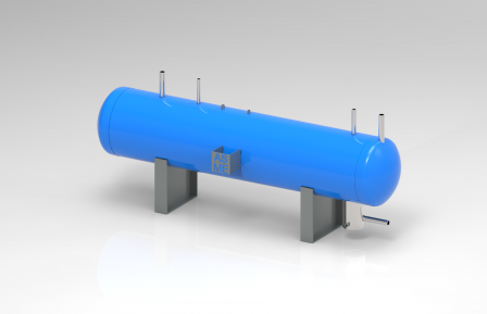 Horizontal High Pressure Receivers 250# DWP | EVAPCO RVS